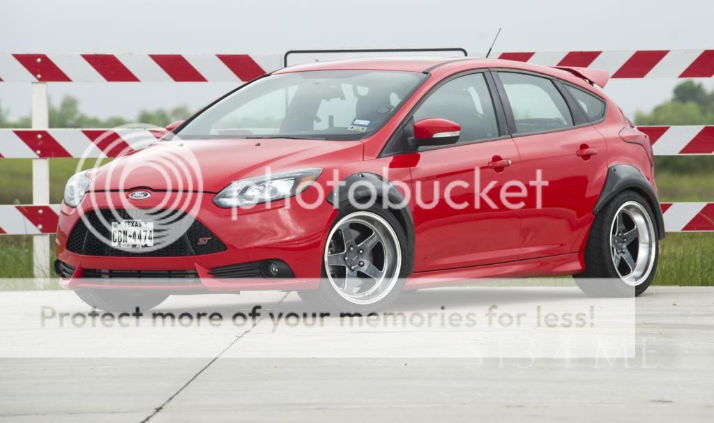 Focus ST Wing Riser from ***Boomba Racing*** and Edgeautosport.com ...